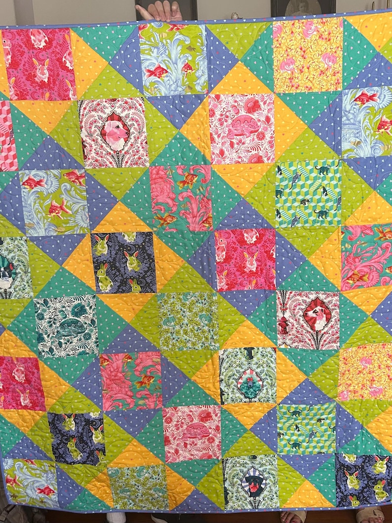 Tula Pink Besties Fabric Quilt. - Etsy