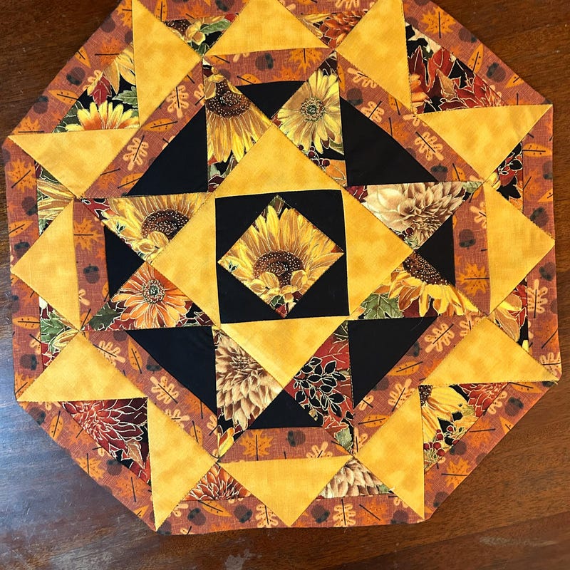 Octagon Table Topper - Etsy