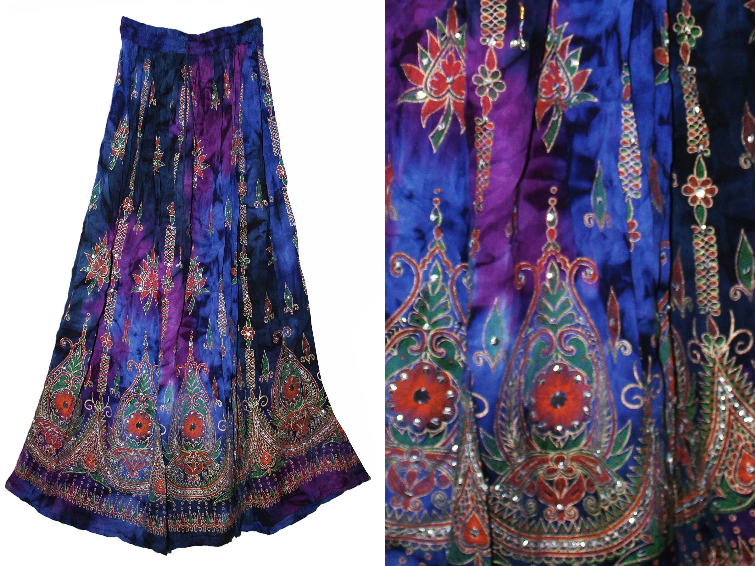 Vintage Broomstick Skirt - Etsy