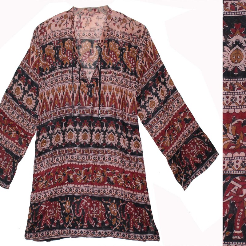 India Gauze Dress - Etsy