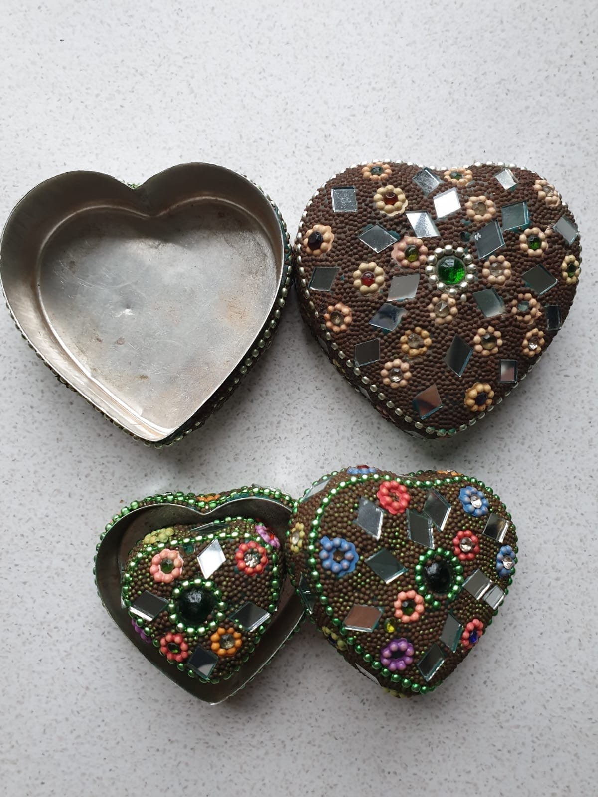 Heart Trinket/jewellery Boxes - Etsy