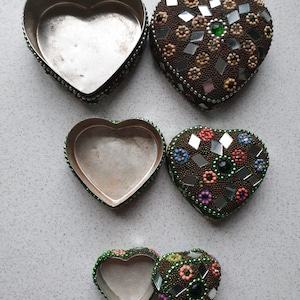 Heart Trinket/jewellery Boxes - Etsy