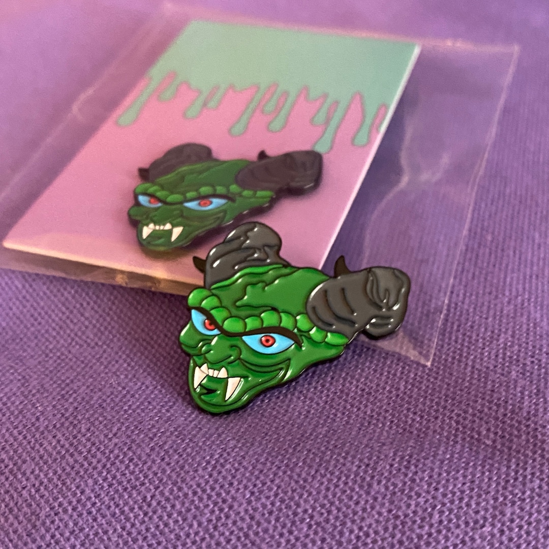 Horror Land Horror Enamel Pin - Etsy