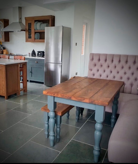 Farmhouse Dining Table Handmade Dining Table Rustic Dining | Etsy