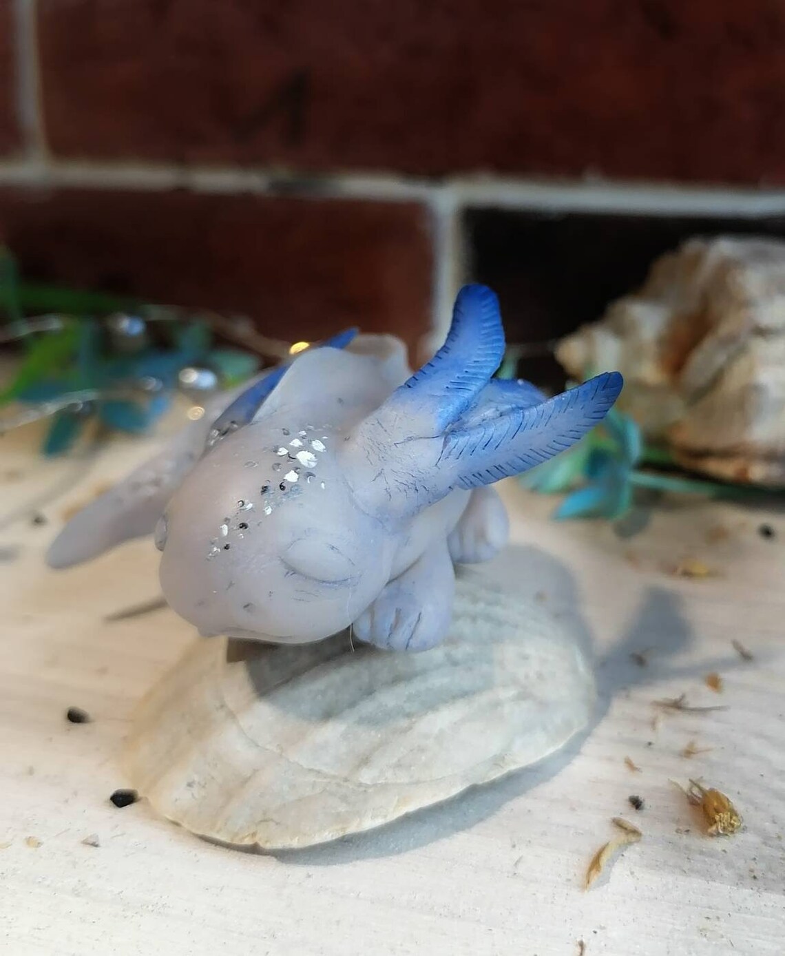 Blue-gray axolotl for sale buy axolotl online cheap | Etsy