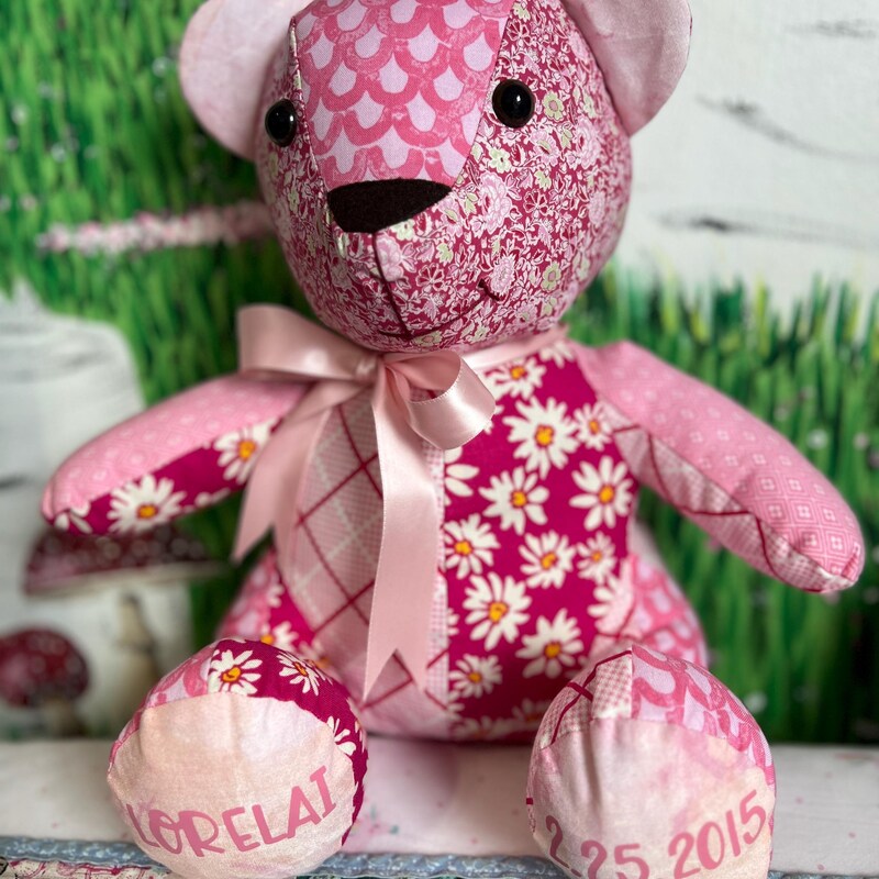 Keepsake Memory Bear - Etsy