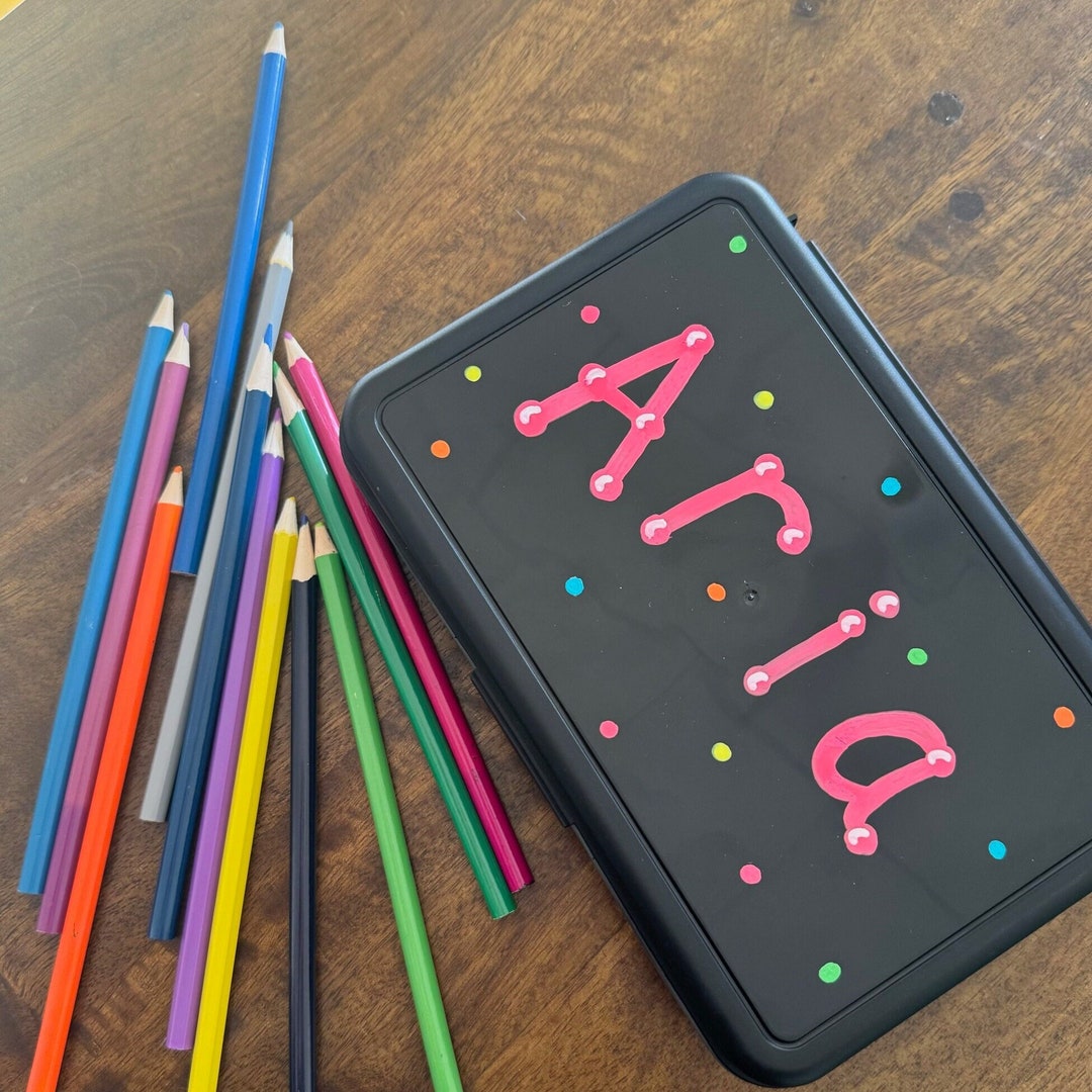 Personalized Pencil Case, Art Supply Case - Etsy