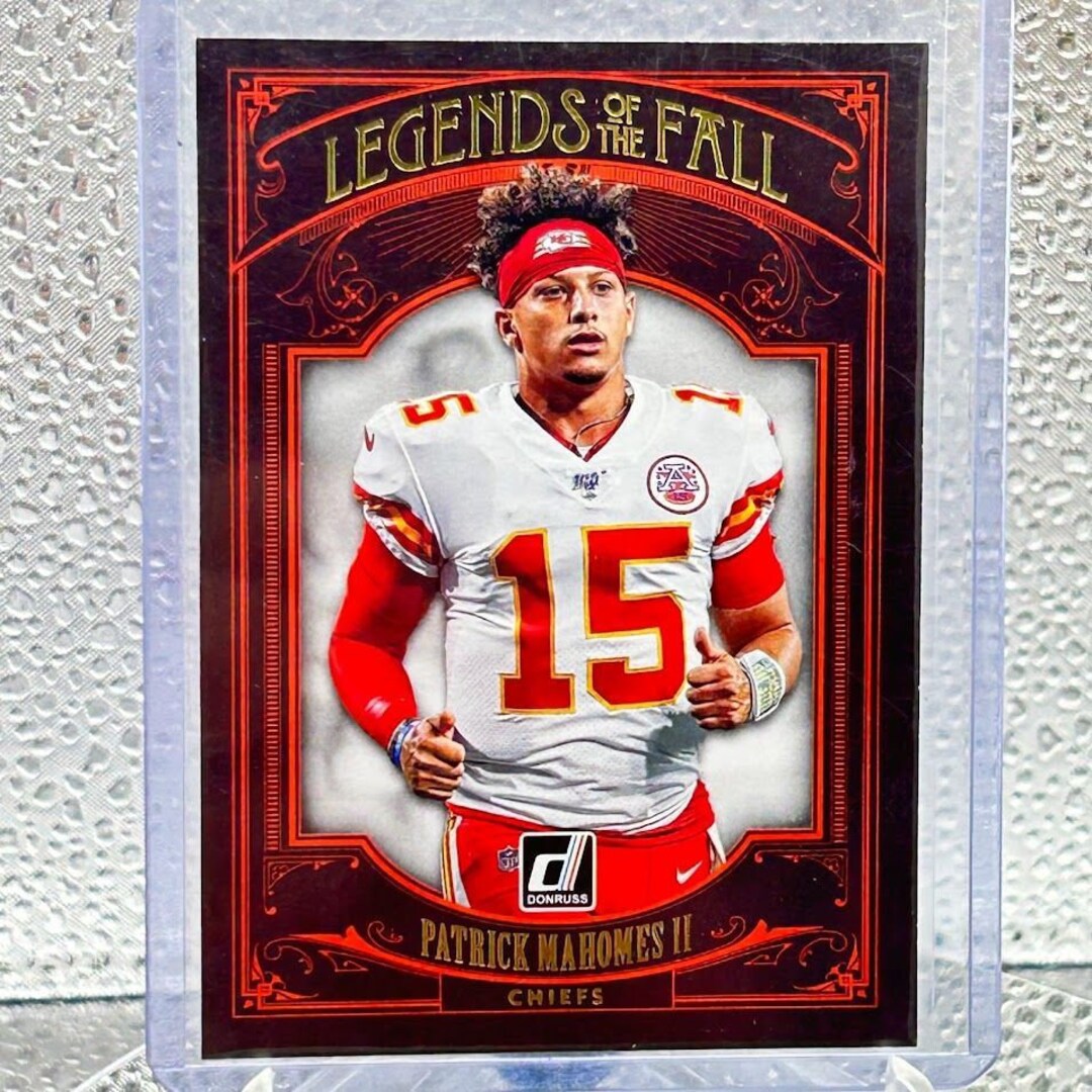 Patrick Mahomes II Donruss Legends of the Fall 2020 Kansas City Chiefs ...