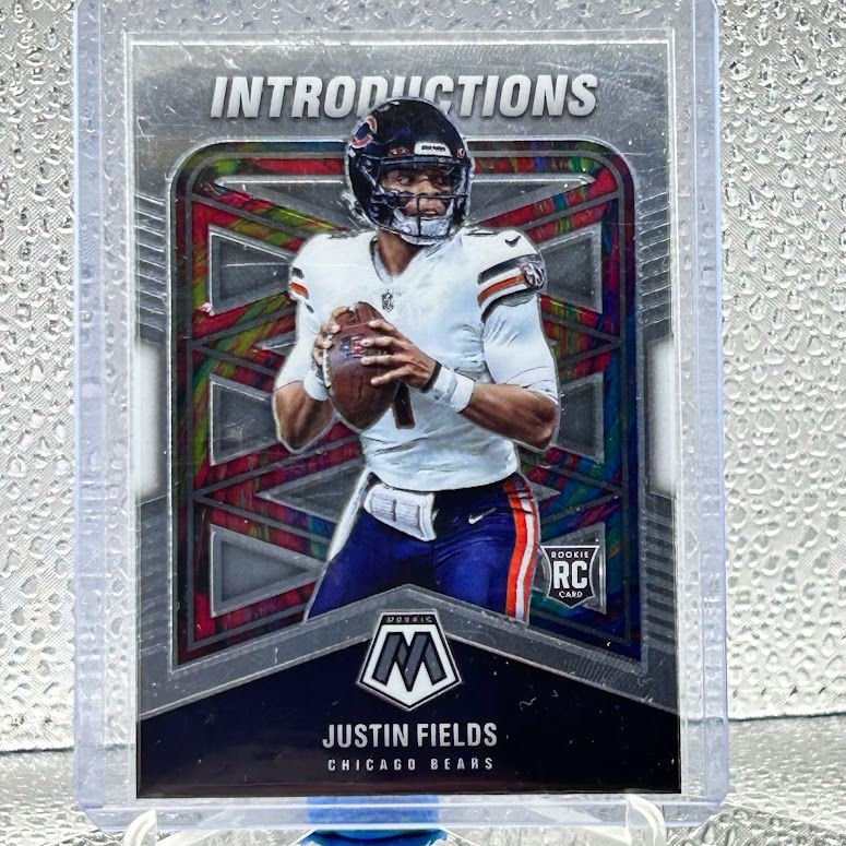 Justin Fields ROOKIE Mosaic Introductions Base 2021 Chicago - Etsy