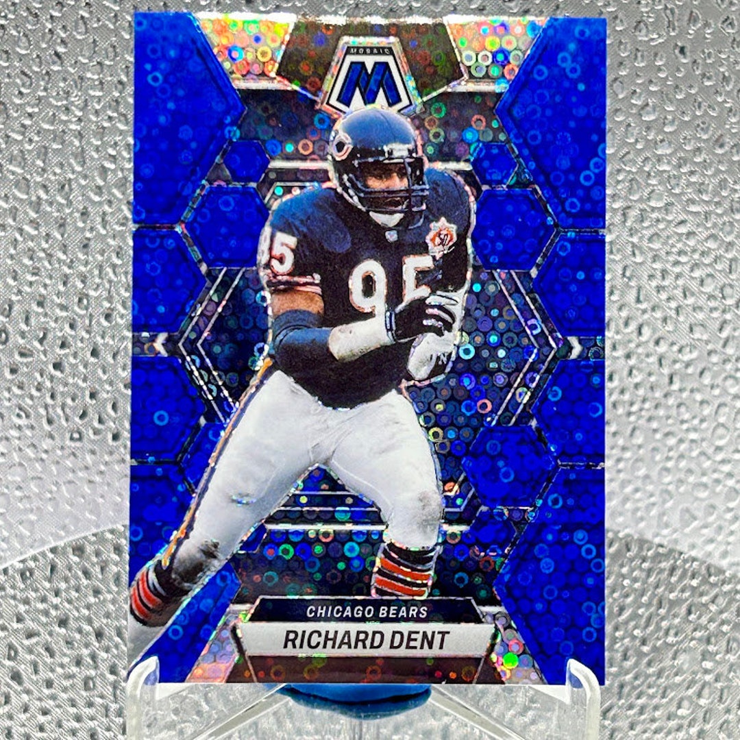 Richard Dent the Colonel 'd /75 No Huddle Mosaic BLUE 2023 Chicago ...