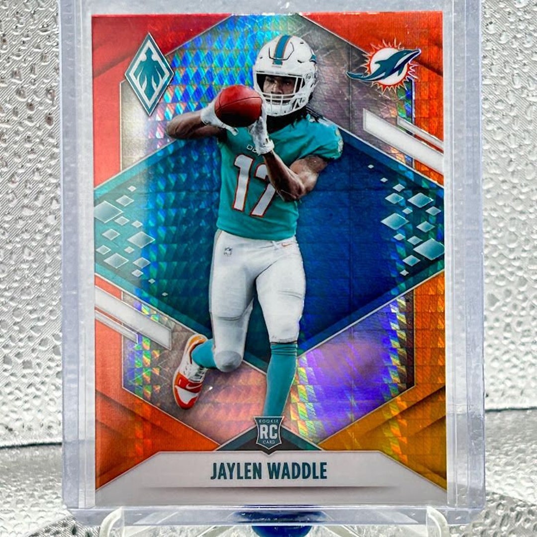 Jaylen Waddle ROOKIE Phoenix FIRE Burst 2021 Miami Dolphins - Etsy