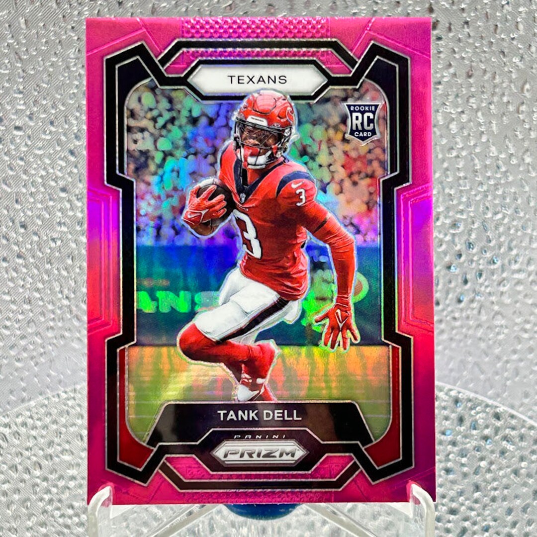 Tank Dell ROOKIE Prizm PINK 2023 Houston Texans, Houston Cougars 341 - Etsy