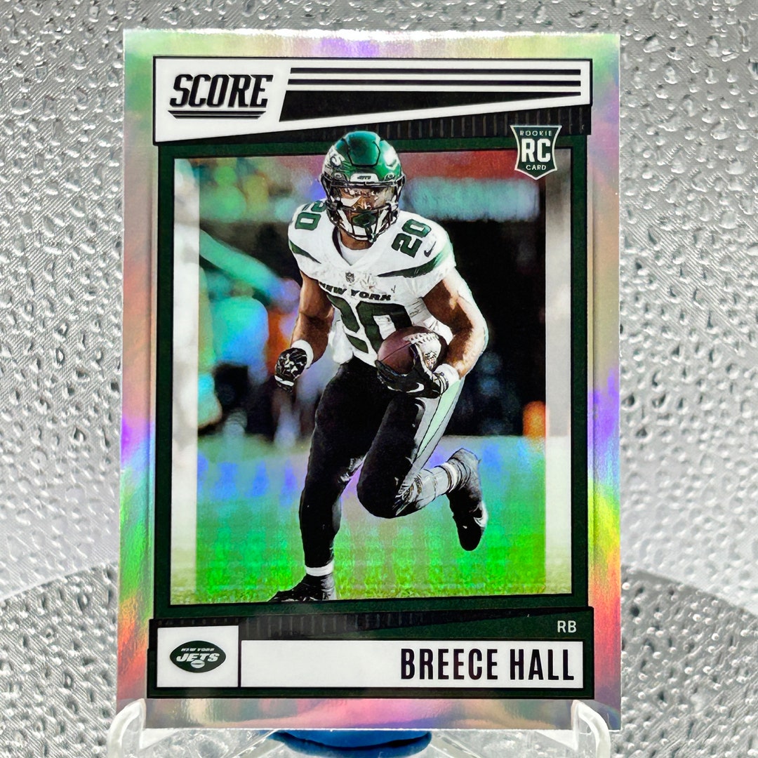 Breece Hall ROOKIE Chronicles Score SILVER 2022 New York Jets, Iowa ...