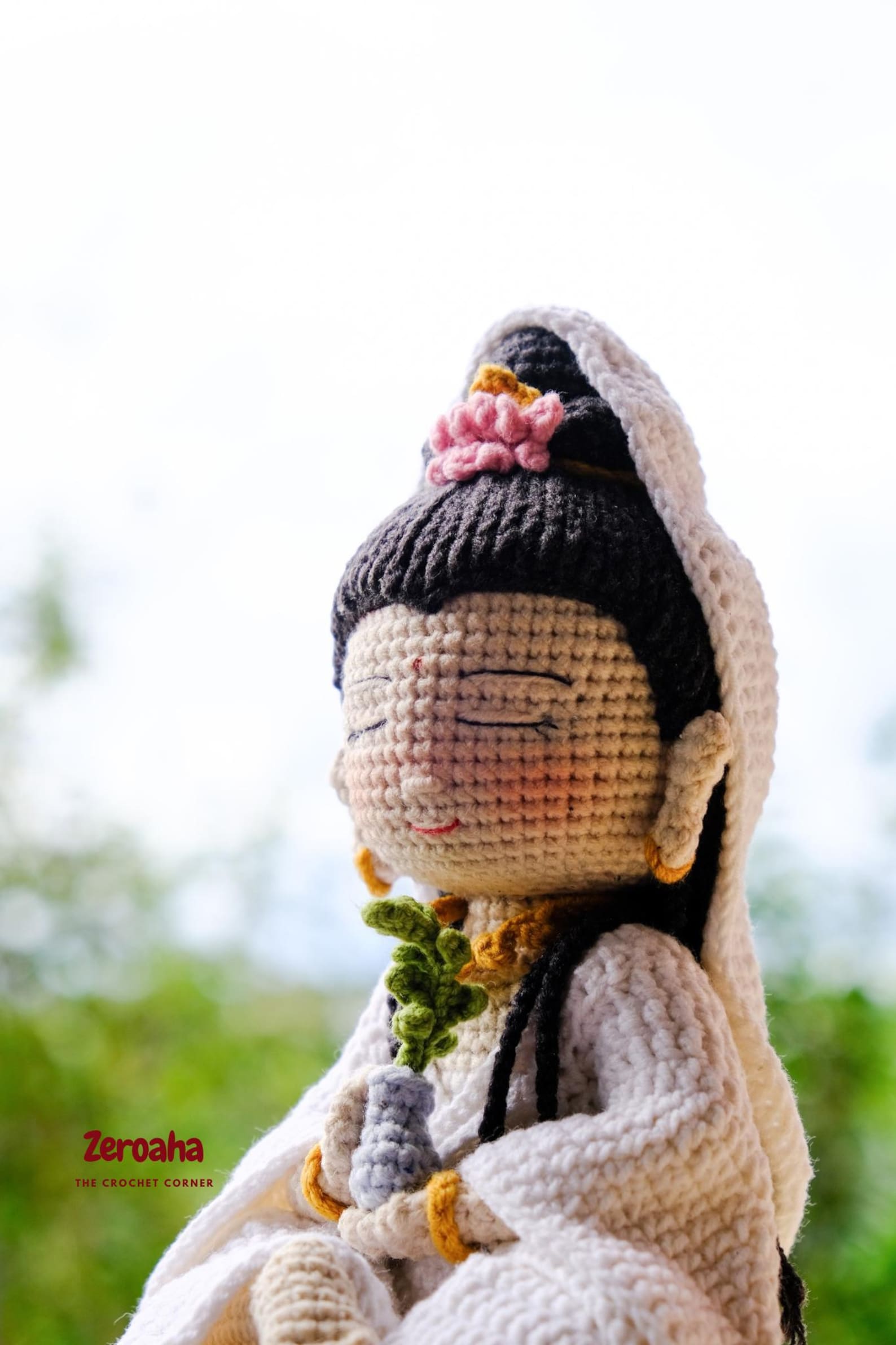 Avalokiteshvara Crochet Pattern: Guanyin, Goddess of Mercy (PDF ...