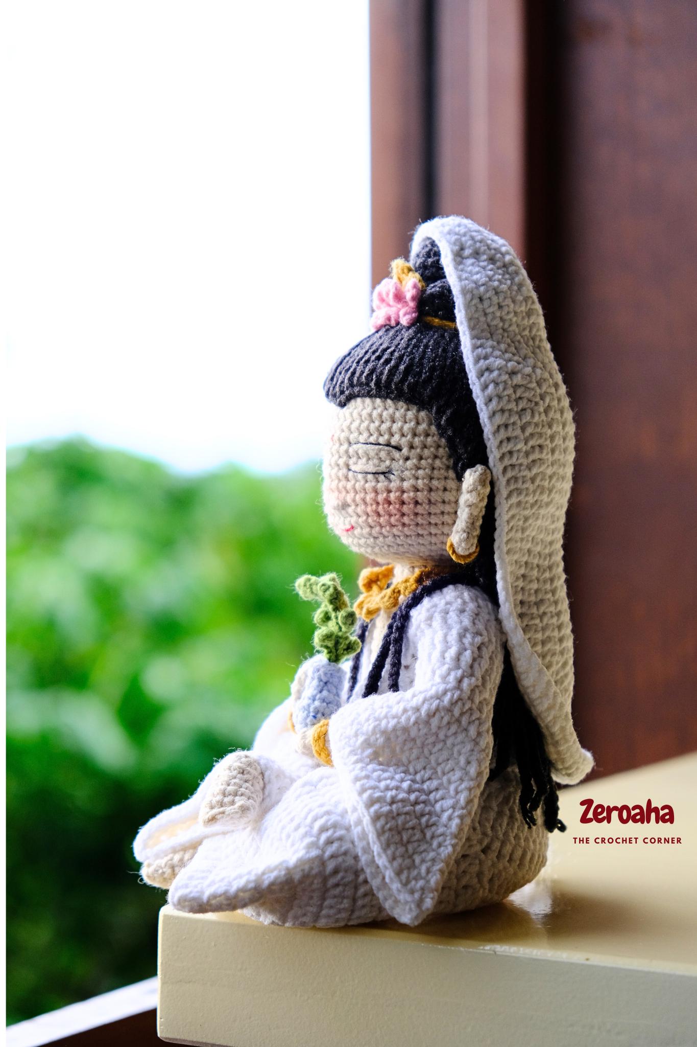 Avalokiteshvara Crochet Pattern: Guanyin, Goddess of Mercy (PDF ...