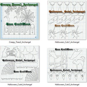 Halloween Sets Series Cut Files Svg Scut Cut Files for Die Cutting ...