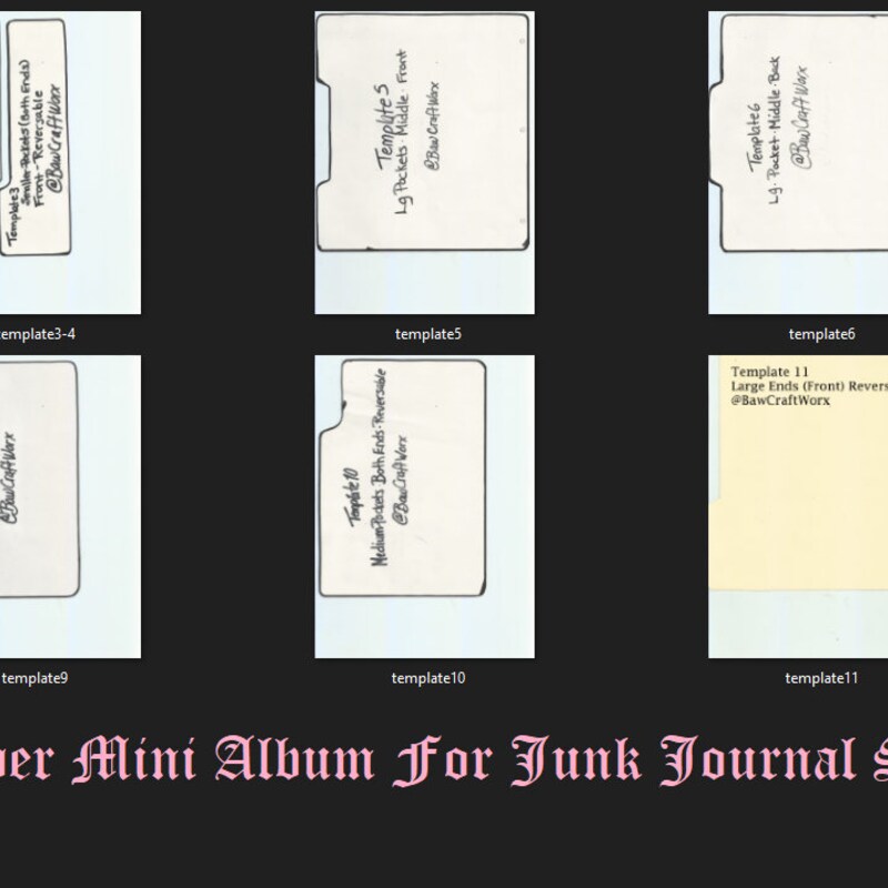 Printable File Folders - Etsy