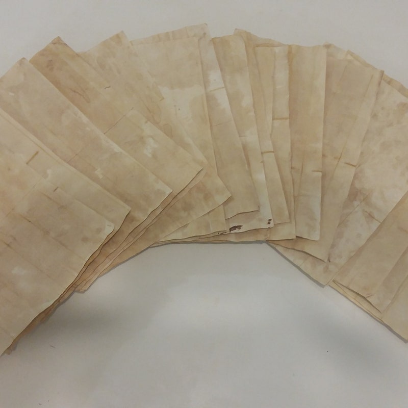 Tea Stained Paper - Etsy UK