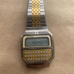 Pulsar Calculator Watch - Etsy Pulsar Calculator Watch - Etsy