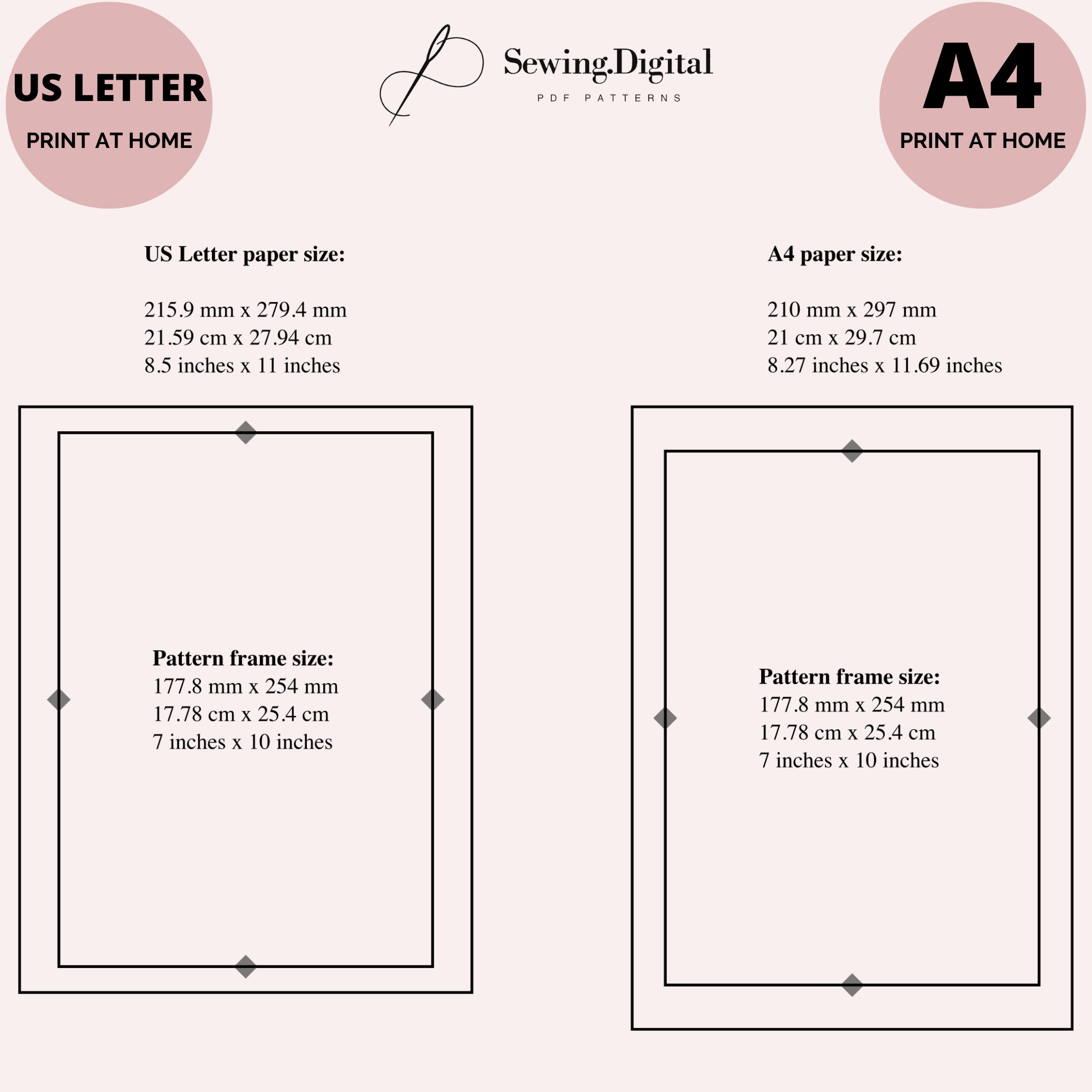 Embroidery Floss Bobbin Printable PDF Templates, 2 Designs Included ...