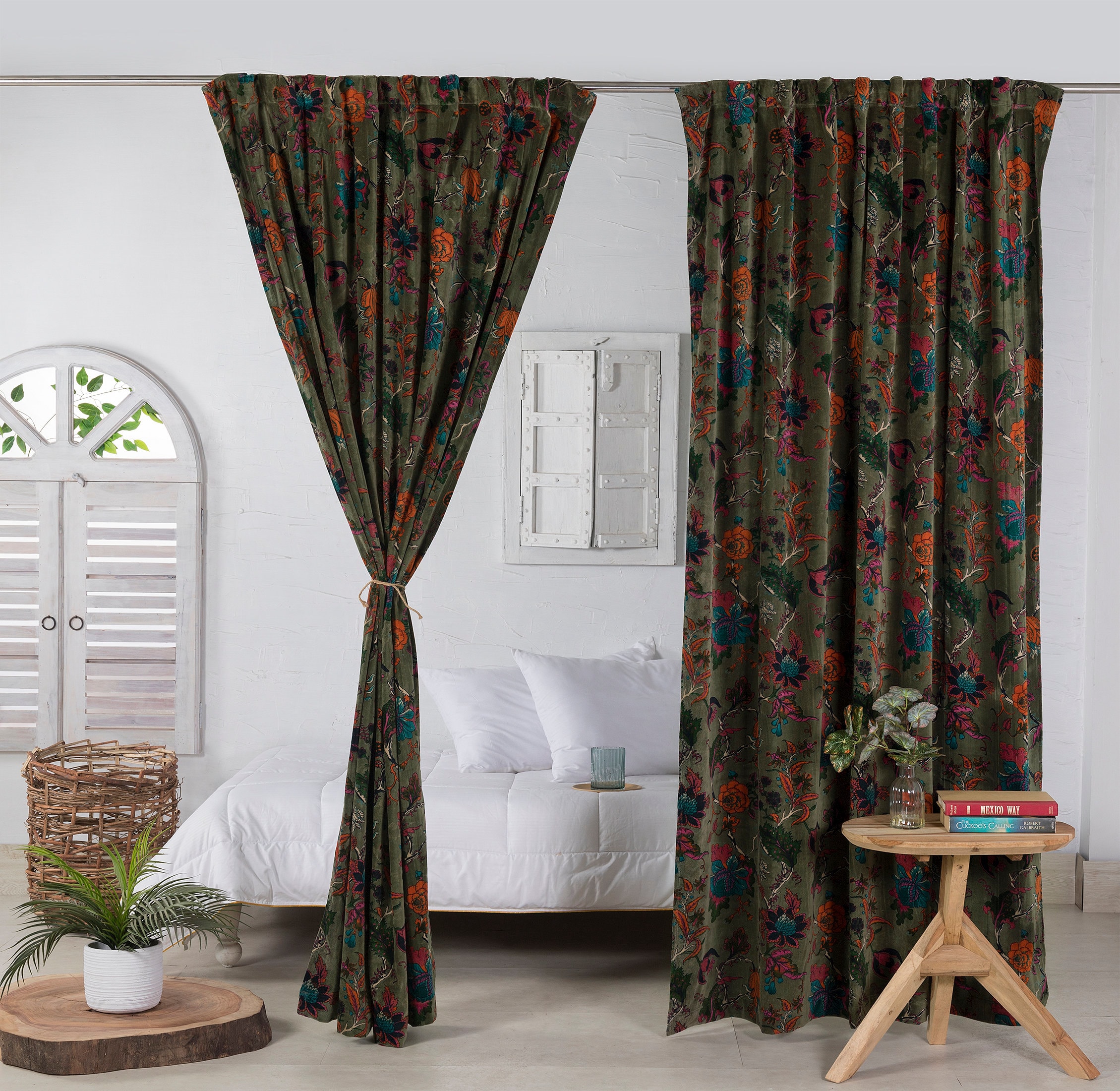 Velvet Curtains Luxury Drapes for Living & Bedroom Curtains | Etsy