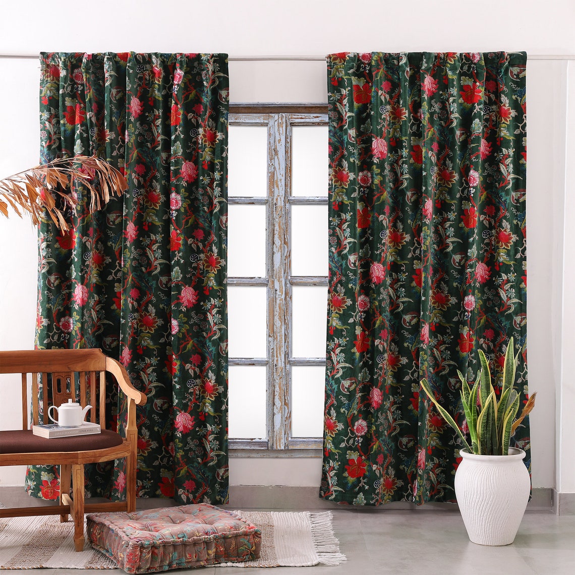 Velvet Curtains Luxury Drapes for Living & Bedroom Curtains - Etsy