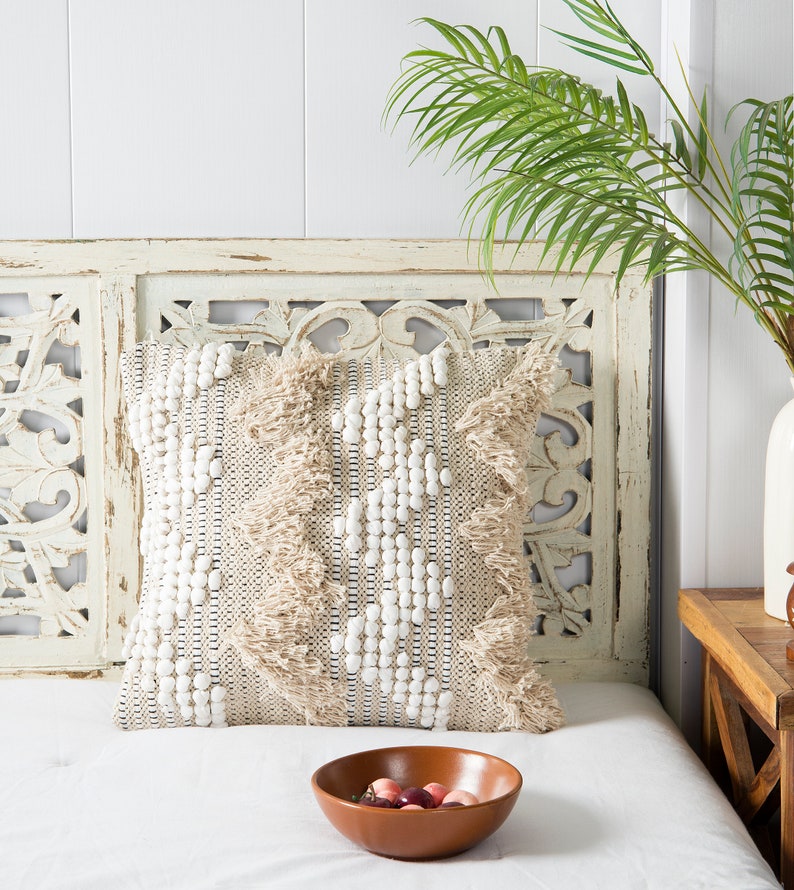 Bohemian Pillow Cover handwoven Pillow Cushion Geometric - Etsy