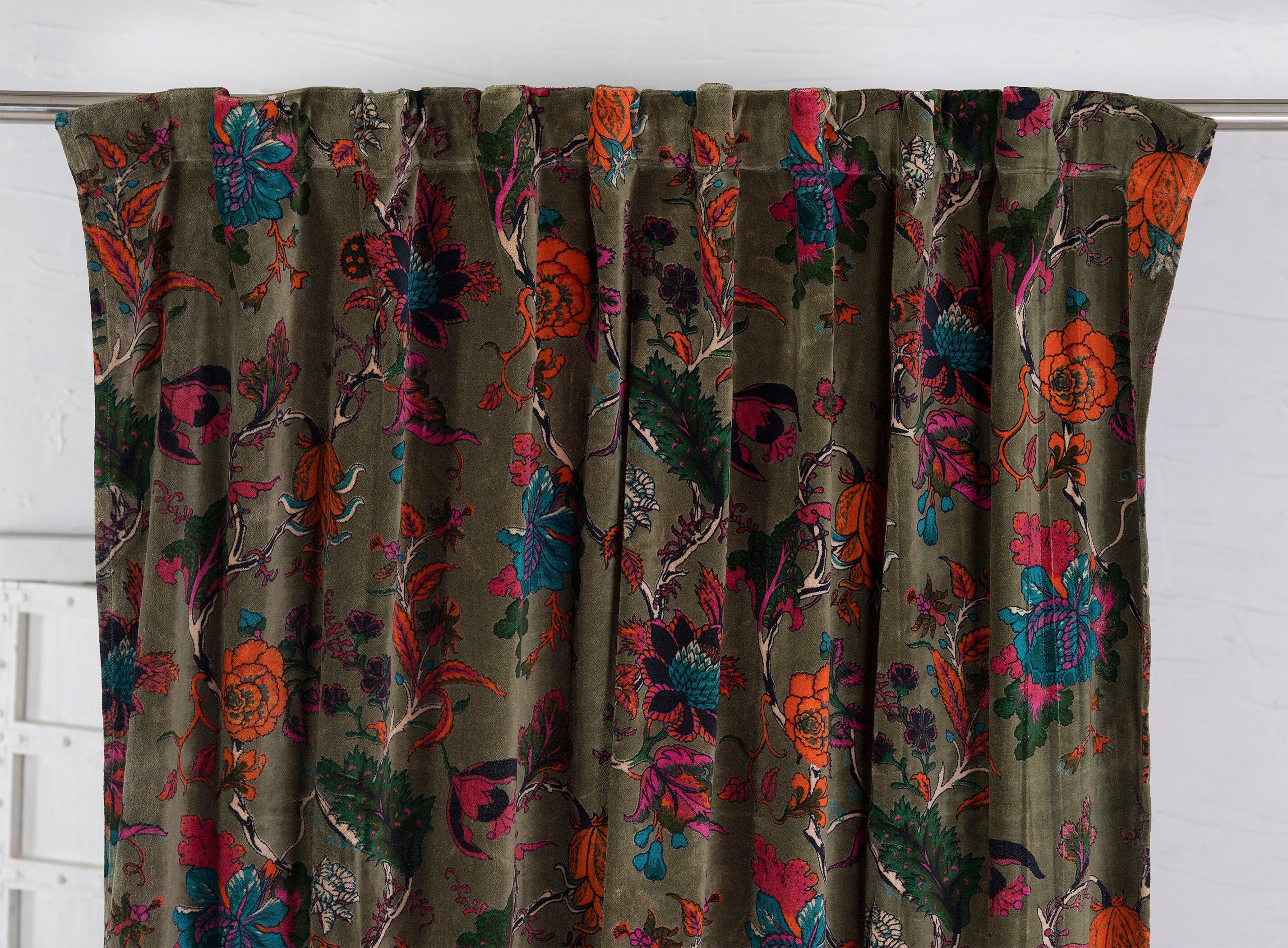 Velvet Curtains Luxury Drapes for Living & Bedroom Curtains | Etsy