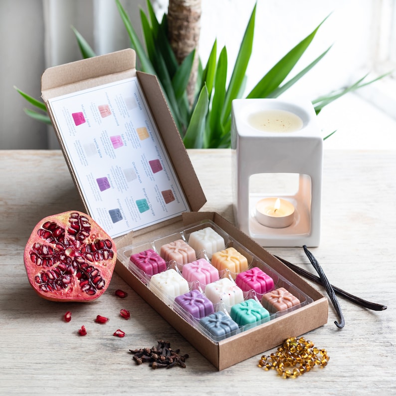 Oriental Wax Melts Selection Box With Recipe Card Wax Melt - Etsy UK