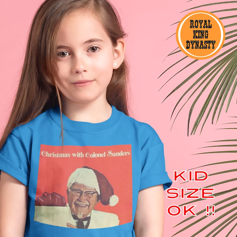 Vintage Colonel Sanders Christmas T-shirt - Etsy