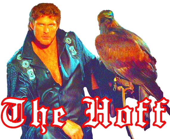 David Hasselhoff the Hoff T-shirt / Baywatch | Etsy