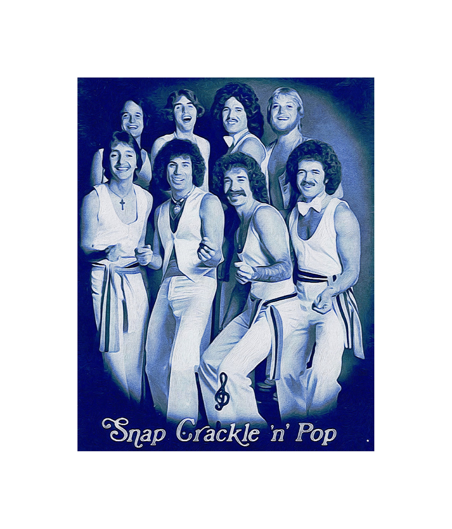 Snap, Crackle, and Pop T-shirt / 1970s Brooklyn Manhattan Studio 54 ...