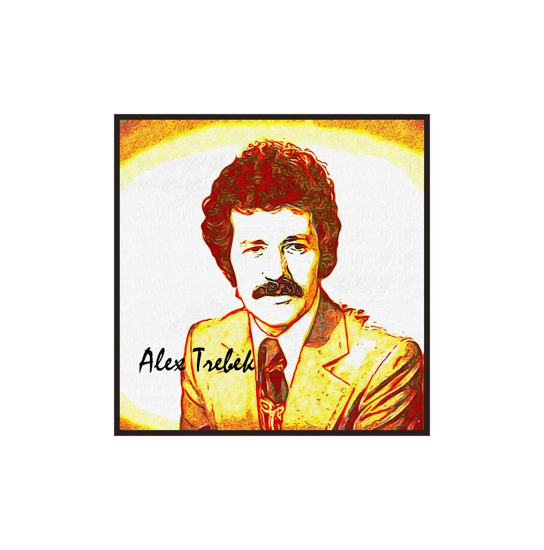 Alex Trebek the Original Canadian Gentleman T-shirt / Jeopardy Game ...