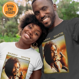 Barry White Golden Memories T-shirt / 1970s Vintage Thrift Store Retro ...