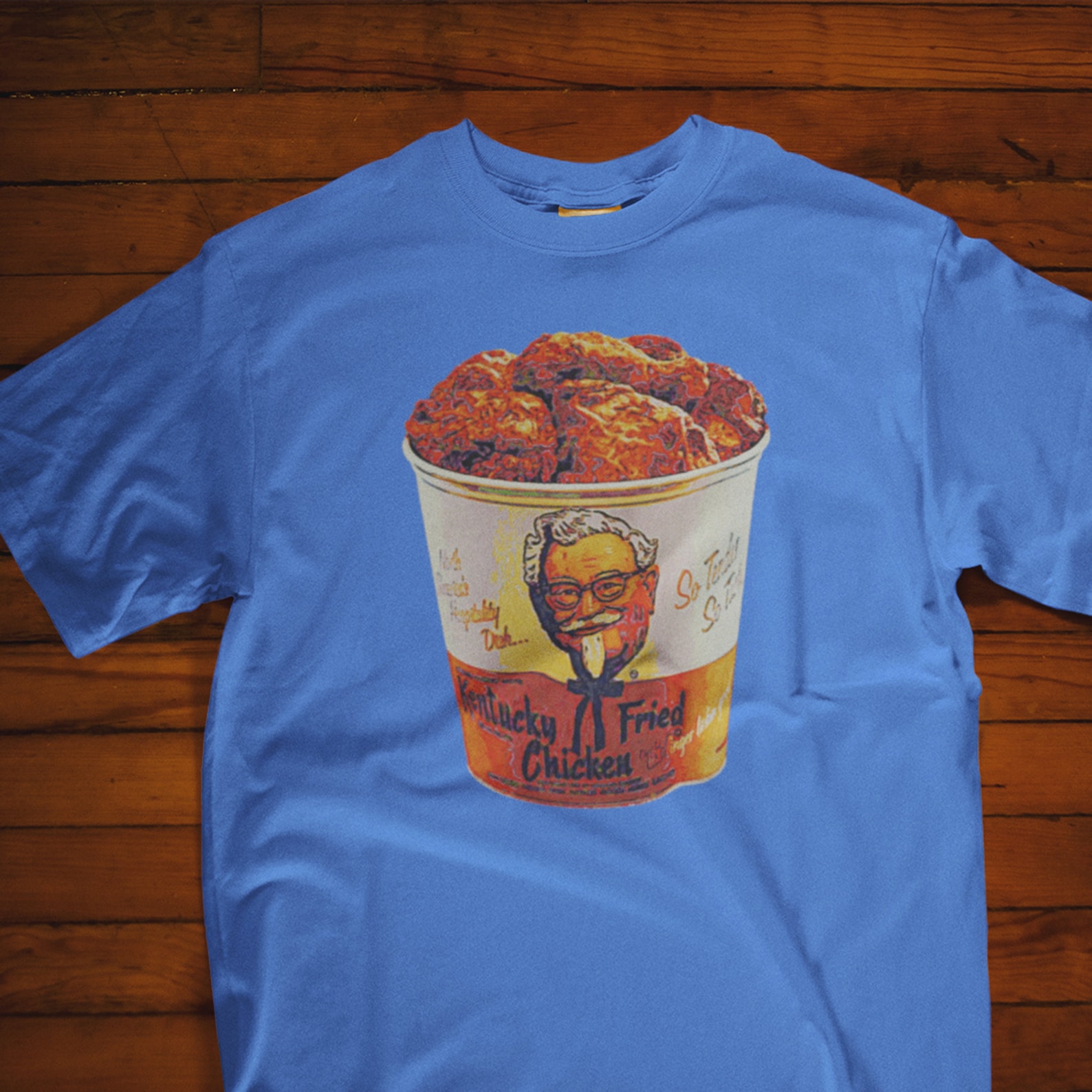 Fine Art Kentucky Fried Chicken Bucket T-Shirt / KFC Finger | Etsy