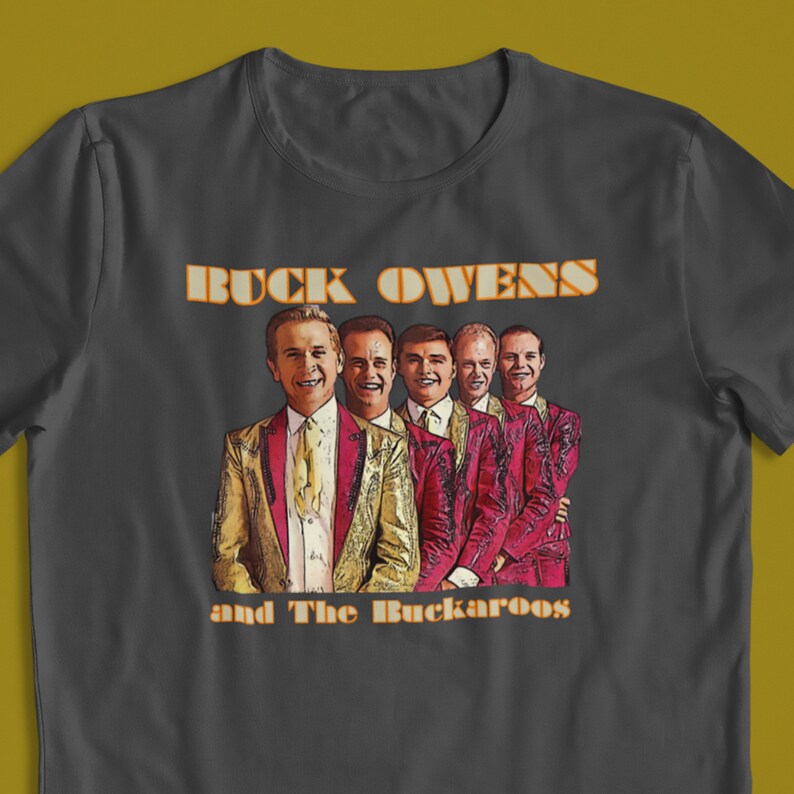 Buck Owens and the Buckaroos T-Shirt / Classic Country Music | Etsy