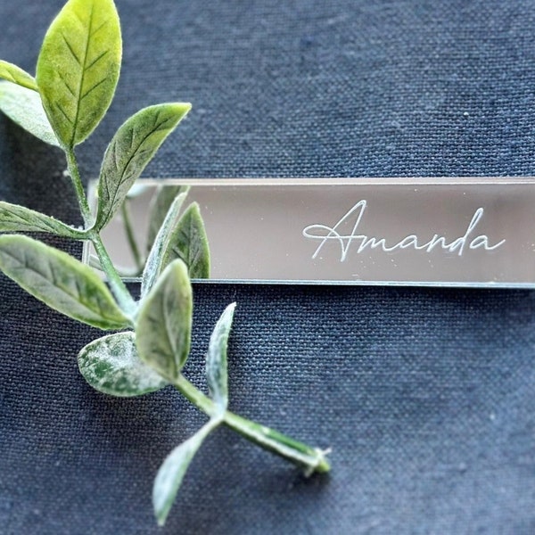 Elegant Place Card - Etsy