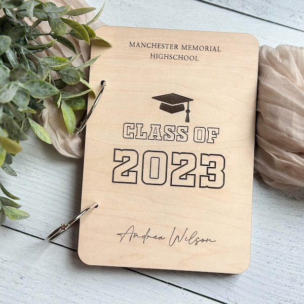 Wooden Graduation Card - Etsy