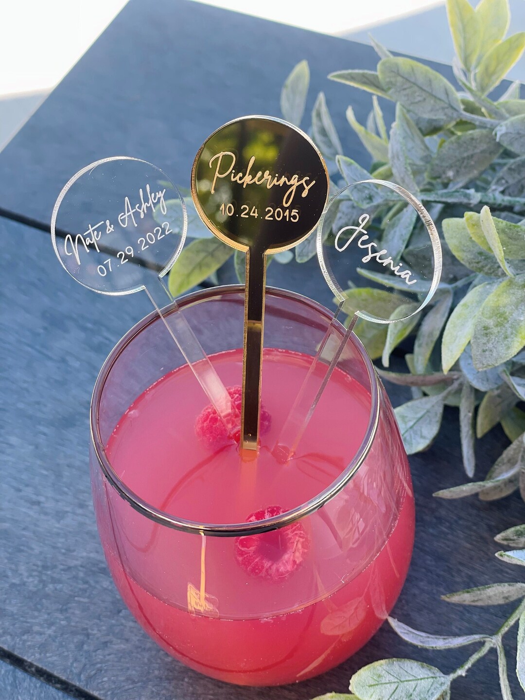 Acrylic Drink Stirrers, Branded Swizzle Sticks, Personalized Stir ...