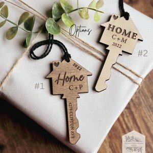 Housewarming Gift Tag, New Home Ornament, Realtor, Closing Gift Tag ...