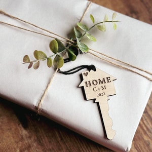 Housewarming Gift Tag, New Home Ornament, Realtor, Closing Gift Tag ...