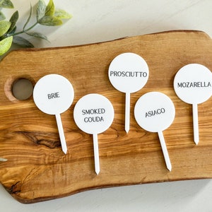 Acrylic Food Labels, Charcuterie Accessories, Event Catering, Cheese ...