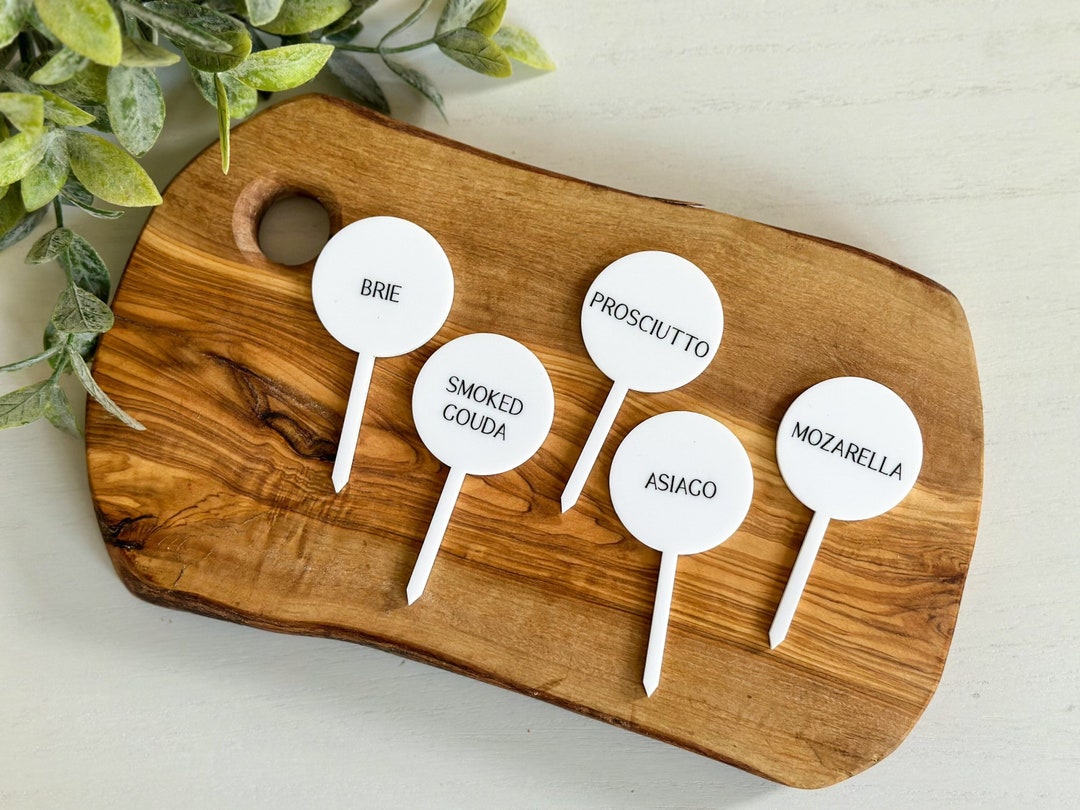 Acrylic Food Labels, Charcuterie Accessories, Event Catering, Cheese ...