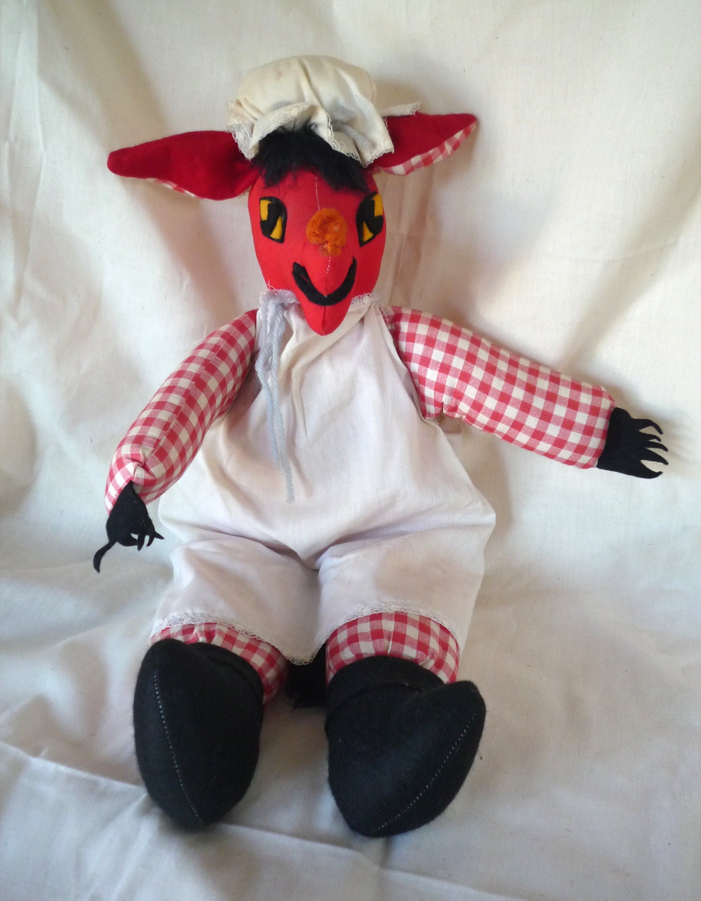 Vintage Stuffed Big Bad Wolf From Red Riding Hood 22 by Dolls & Things ...