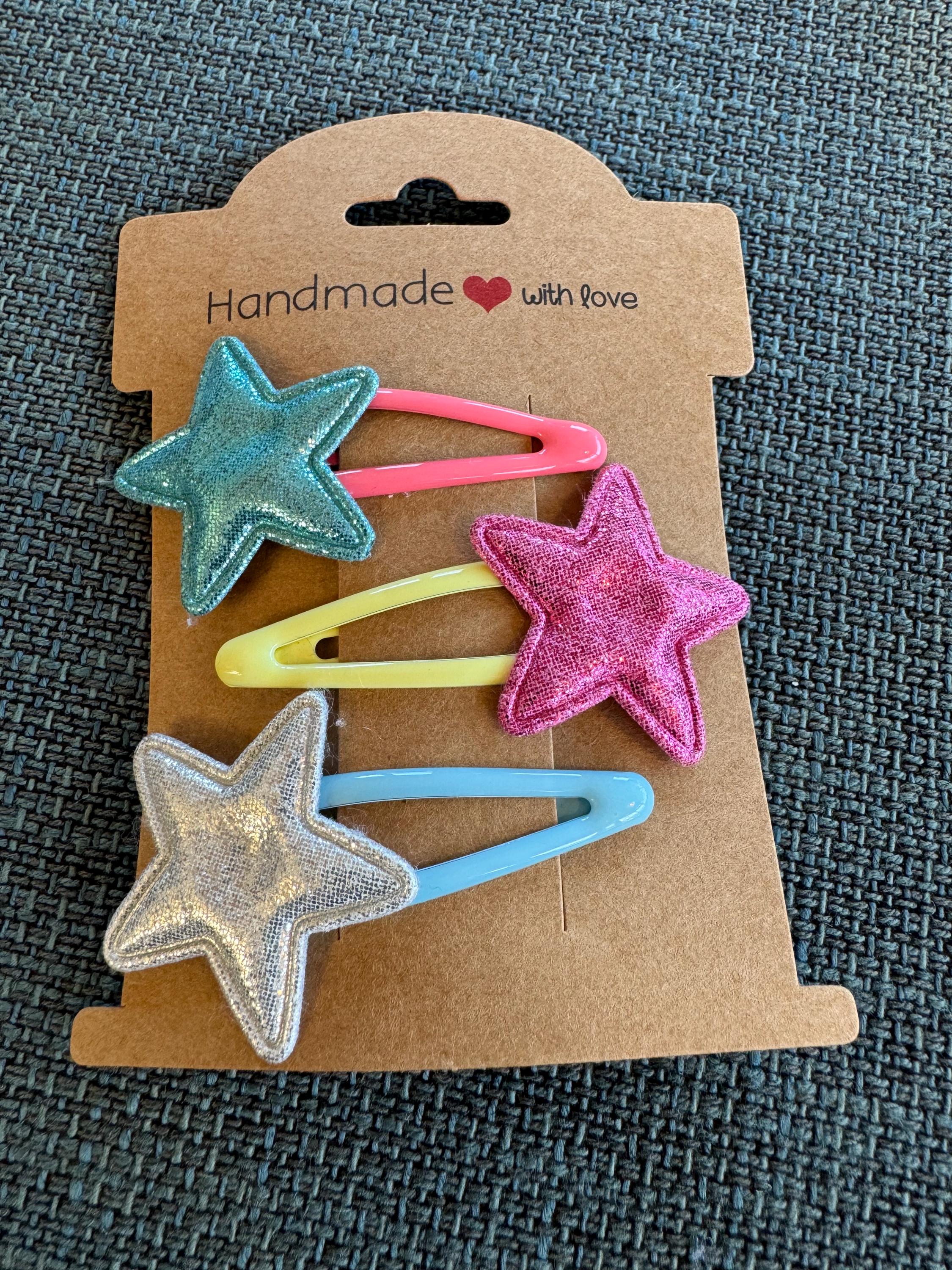 Handmade Galactic Star Hairslides/clips - Etsy
