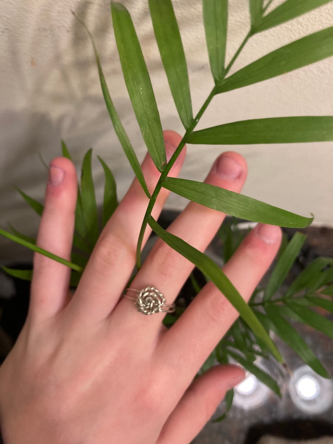 Rose Wrap Ring - Etsy