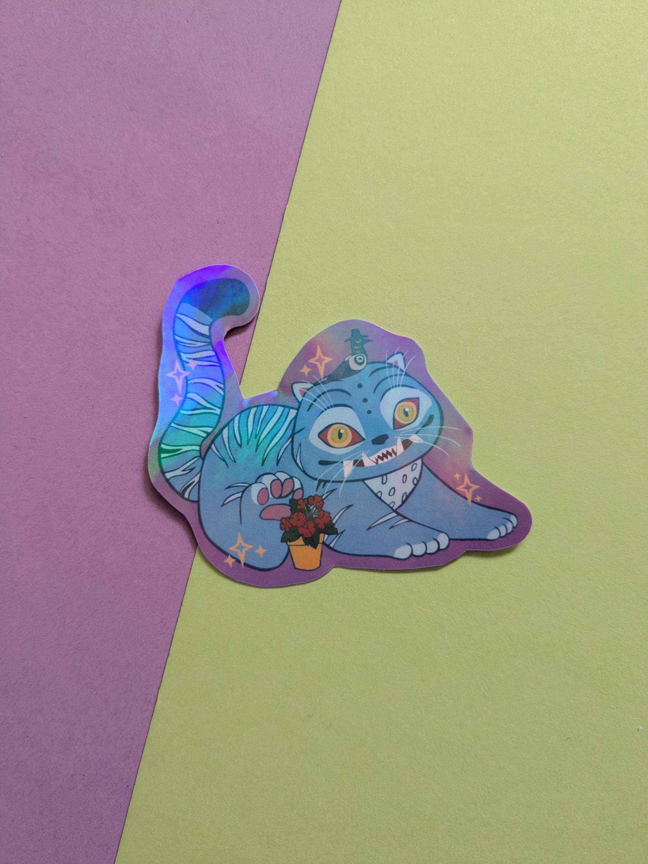 Kpop Demon Hunters Sticker, Derpy Sticker, Demon Tiger Sticker - Etsy