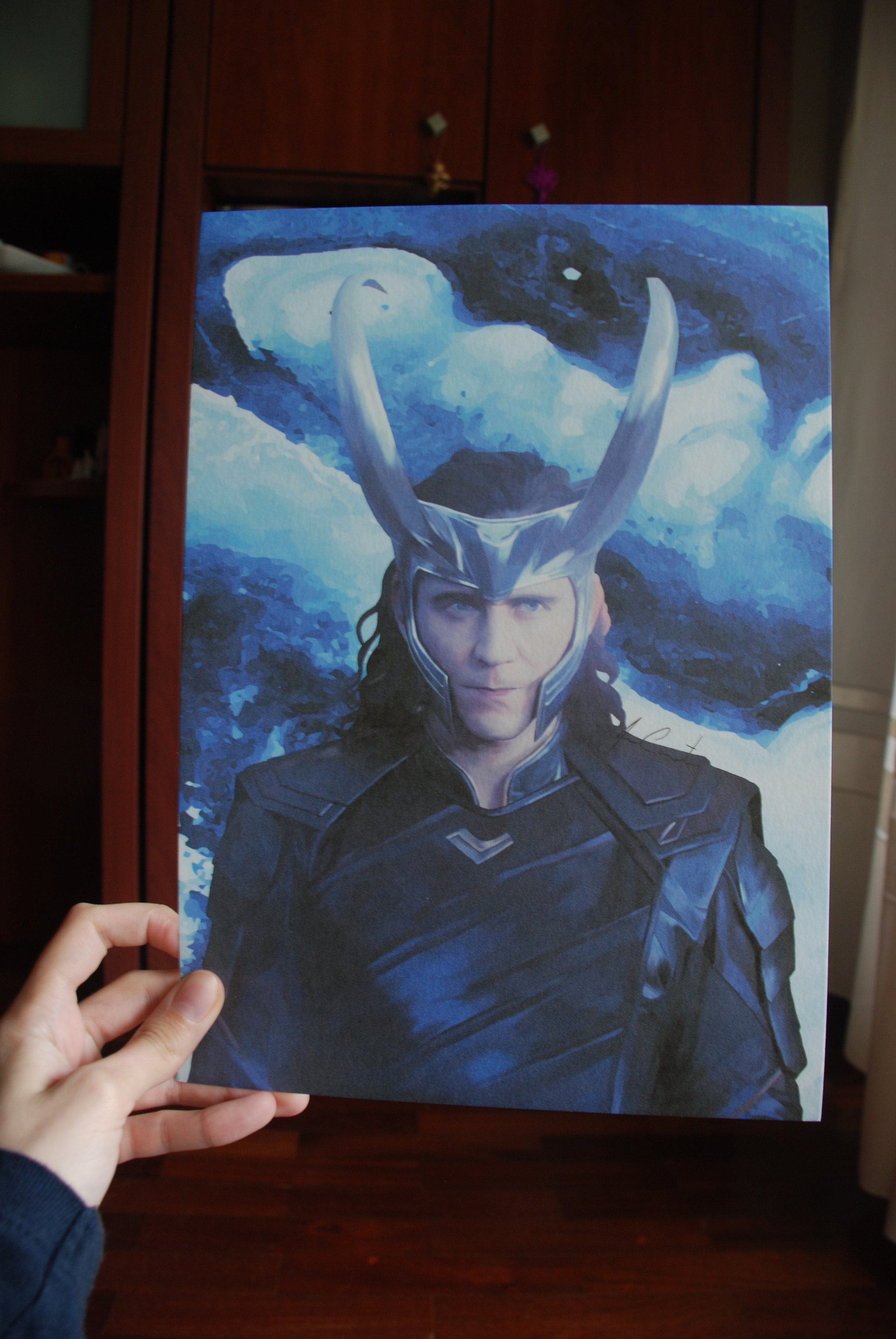 Loki Loki Print Loki Poster Loki Illustration Wall Decor | Etsy