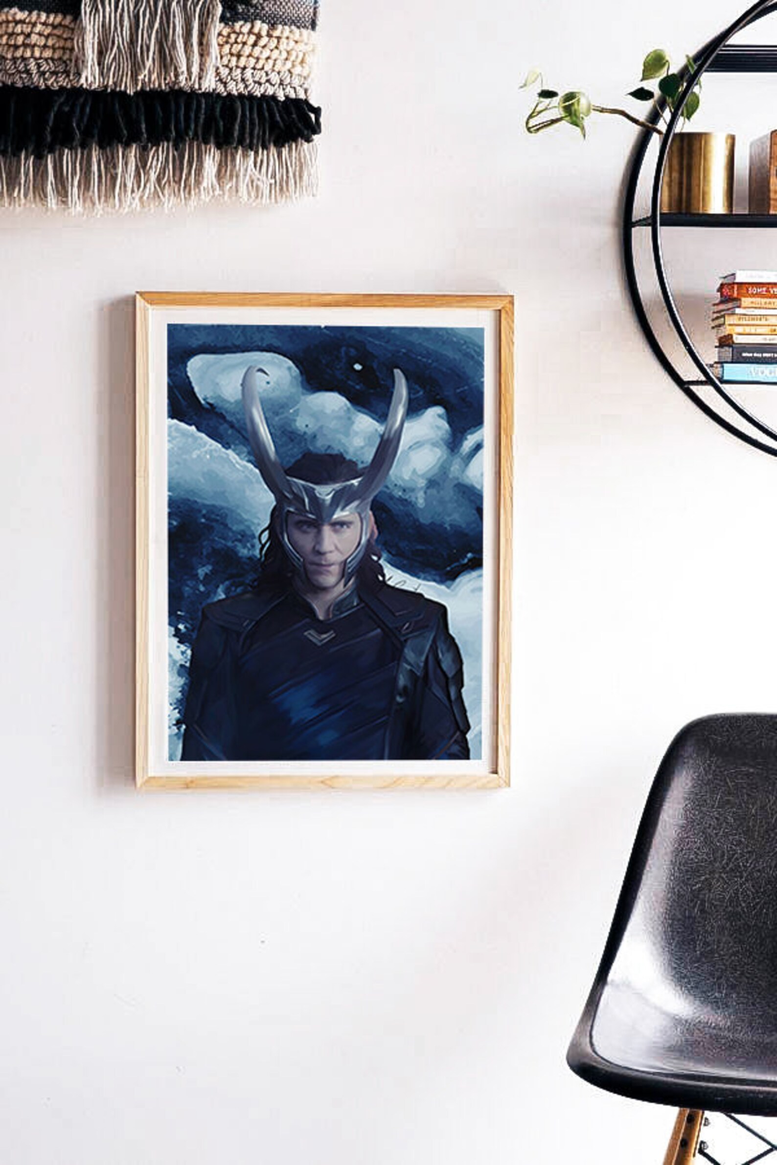 Loki Loki Print Loki Poster Loki Illustration Wall Decor - Etsy India