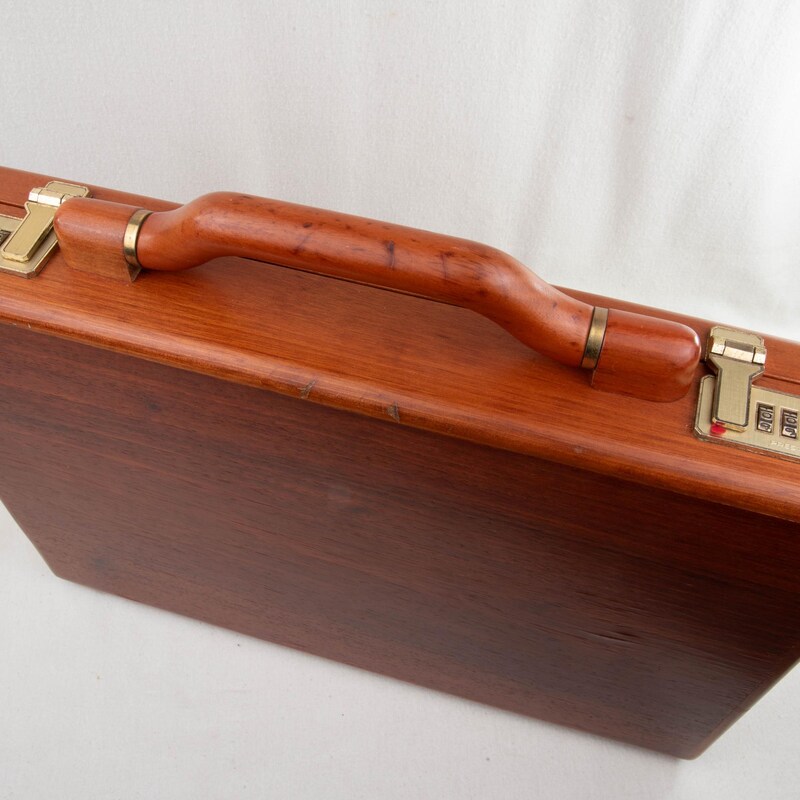 Wooden Briefcase - Etsy